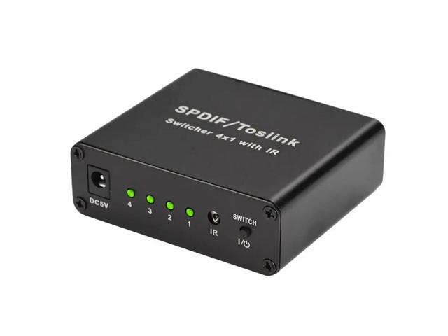 Click here for Fiber Optic Switcher Digital Optical Audio Switch... prices