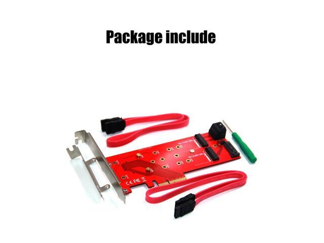 Click here for 3 Interfaces M.2 NVMe SSD NGFF to PCIE X16 Adapter... prices