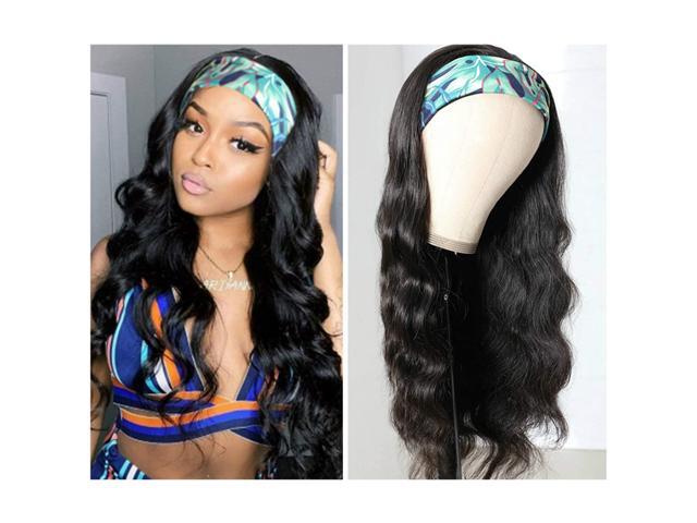 Click here for Headband Wigs for Black Women Body Wave Human Hair... prices