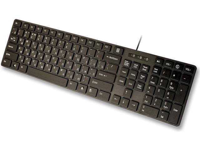 Click here for USB Keyboard with Russian English (Cyrillic) Lette... prices