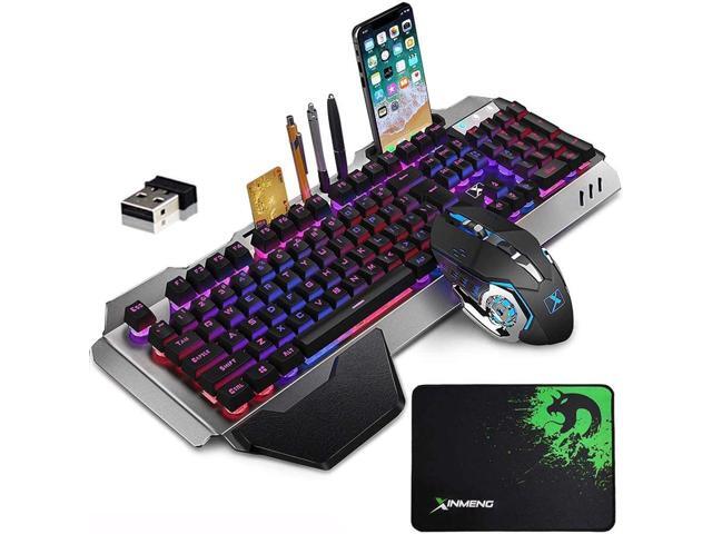 Click here for Wireless Gaming Keyboard and Mouse Combo with Rain... prices