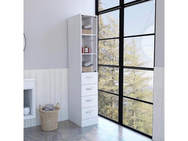 Click here for Linen Cabinet Artic  Three Shelves  Single Door  W... prices