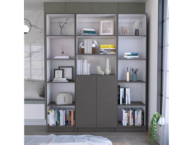 Click here for June 3 Piece Home Bookcase set  60 Wide with 13 Sh... prices
