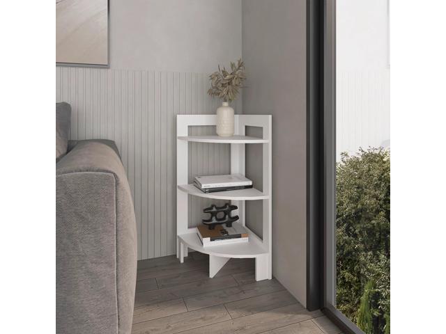 Click here for White Corner Shelf with 3 Shelf prices