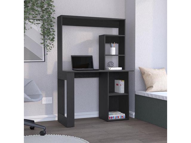 Click here for Maine Desk With Hutch and Shelves prices