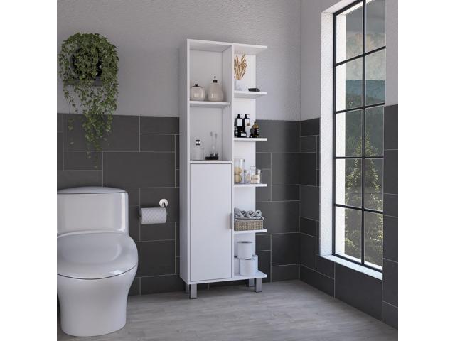 Click here for Crovie Linen 63-inch High Bathroom Cabinet Linen S... prices