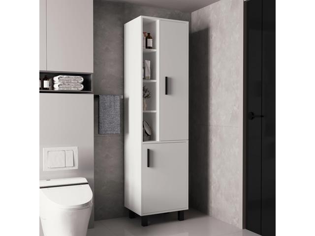 Click here for Stanton Tall Storage Cabinet With Two Doors And Th... prices