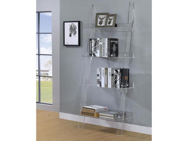 Click here for Clear Acrylic Ladder Bookcase prices