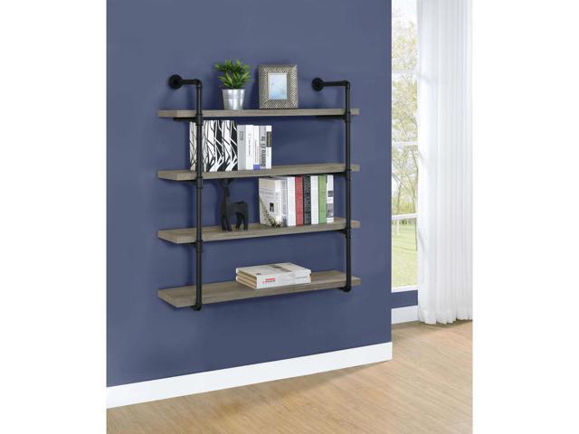 Click here for Brighton 5-Shelf Bookcase Black prices