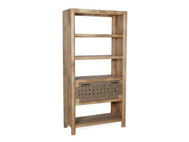 Click here for 36x15x72 Shelf With Drawer Natural prices