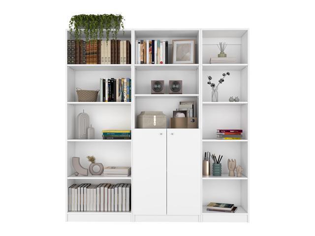 Click here for Platte 3 Piece Living Room Set with 3 Bookcases  W... prices