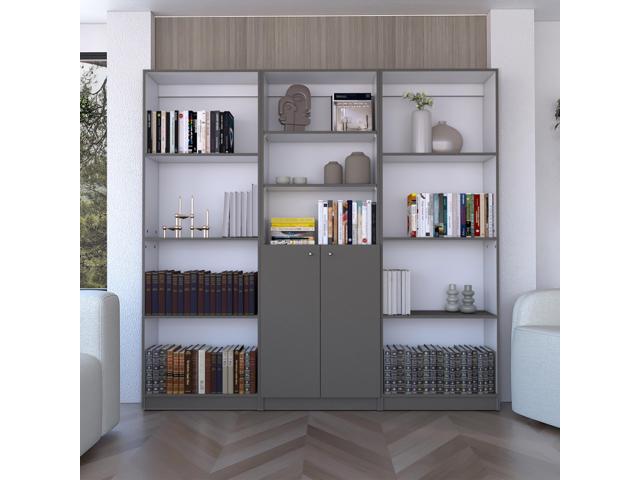 Click here for Duette 3 Piece Home Bookcase set  74 Wide with 11... prices