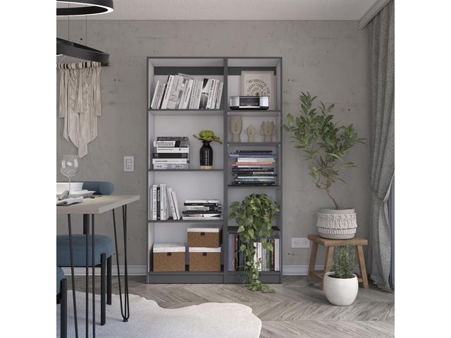 Click here for 2 Piece Bookcase Living Room Set  Storage Cabinet... prices