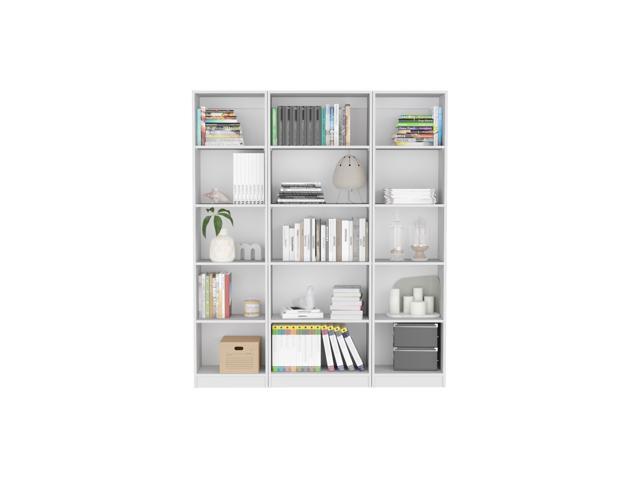 Click here for Parwan 3 Piece Living Room Set with 3 Bookcases  W... prices