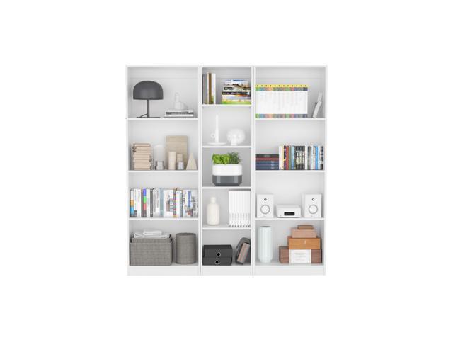 Click here for Trues 3 Piece Living Room Set with 3 Bookcases  Wh... prices