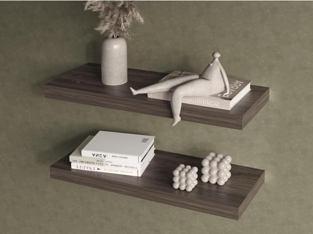 Click here for Floating Shelf Dallas  Living Room  Dark Walnut prices