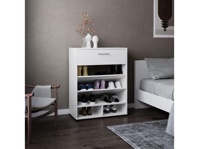 Click here for Alpine Shoe Rack  3-Tier  One Drawer  Five Shelves... prices