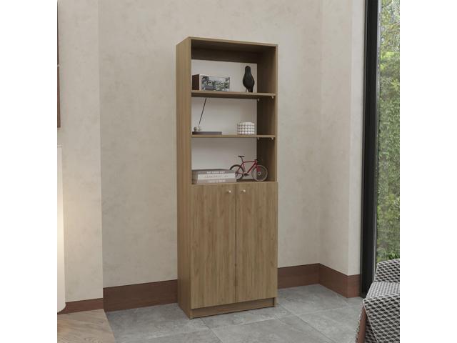 Click here for Home 2-Door Bookcase  Modern Storage Unit With Dua... prices