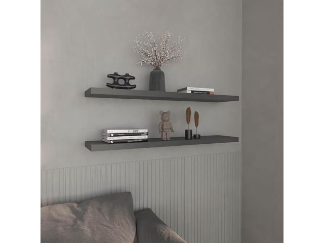 Click here for Floating Shelves 1.50 H  with 2 Shelf  Matt Gray prices
