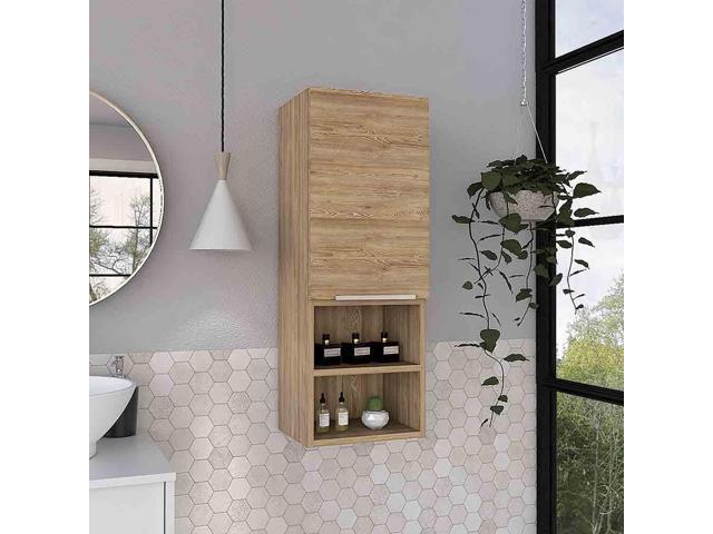 Click here for Medicine Single Door Cabinet 32 H  Two Interior Sh... prices