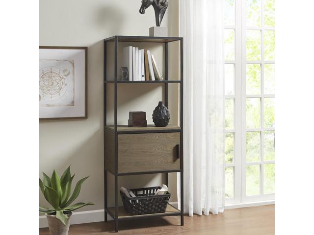 Click here for 3-Shelf Bookcase with Storage Cabinet prices