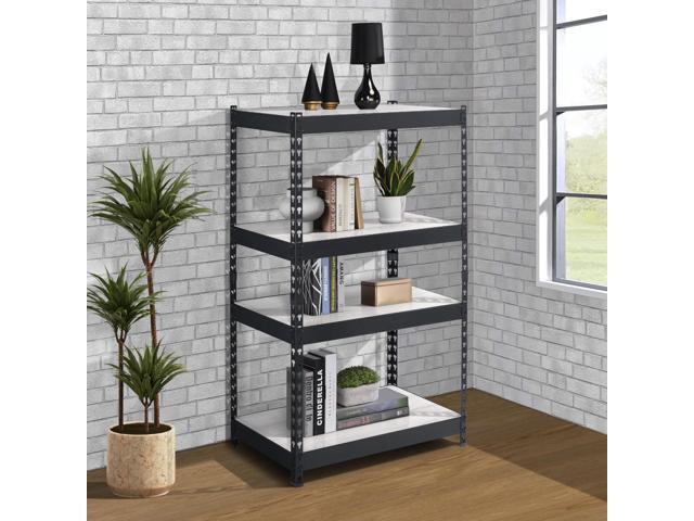 Click here for Natural and Black 4-tier Bookcase prices