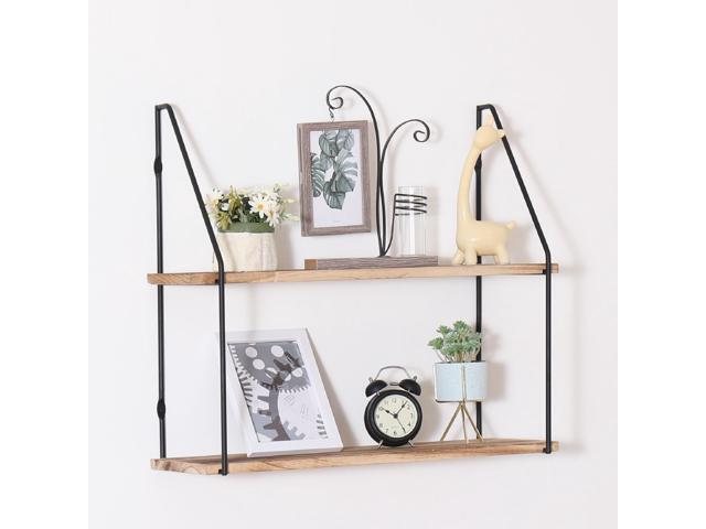 Click here for Gardenia Floating Shelf with Metal Brackets  Wall... prices