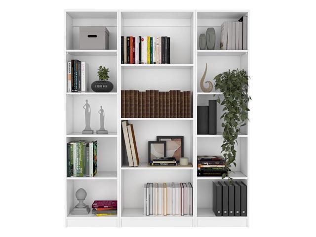 Click here for Torrey 3 Piece Living Room Set with 3 Bookcases  W... prices