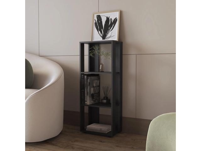 Click here for Black Bookcase in Melamine with Open Storage prices