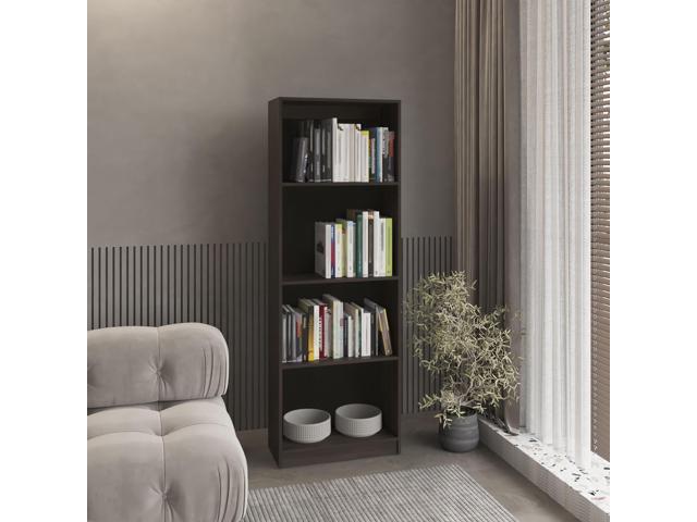 Click here for Bookcase with Spacious Tier-Shelving Design  Dark... prices