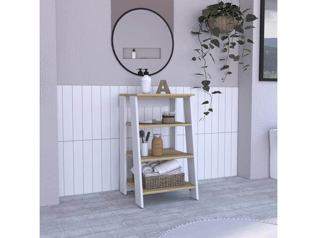 Click here for Cabinet 29.7H  Four Shelves  Vertical  Light Oak /... prices