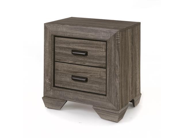 Click here for Lyndon Weathered Gray Grain Finish Nightstand prices