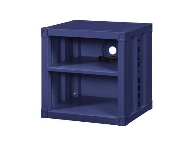 Click here for Cargo Blue Finish Nightstand W/USB prices