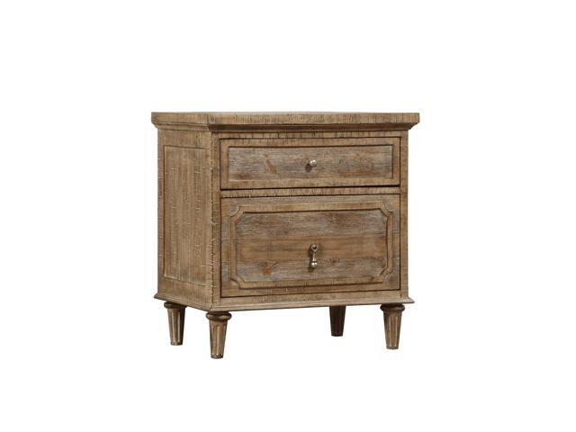 Click here for Taupe 2-Drawer Nightstand prices