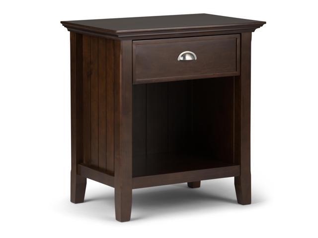 Click here for Acadian - Bedside Table - Brunette Brown prices