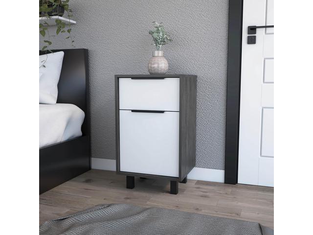 Click here for Luxor Z Nightstand  One Cabinet  Superior Top  One... prices
