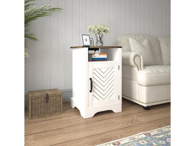 Click here for Farmhouse Nightstand Side Table  Wooden Rustic End... prices