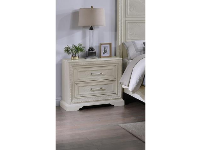 Click here for Beautiful Transitional Style 1pc 2-Drawer Nightsta... prices