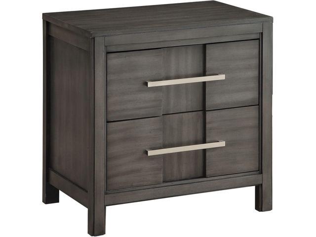 Click here for Beautiful 1pc Nightstand Transitional Style Gray B... prices
