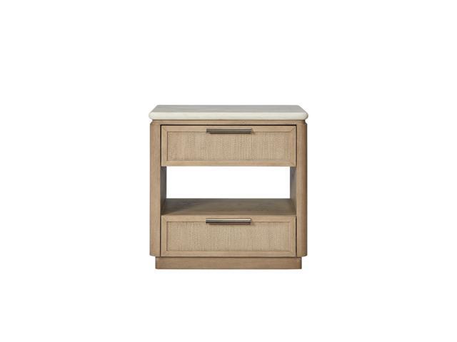 Click here for Two Drawer Nightstand with Rope Drawer Fronts prices