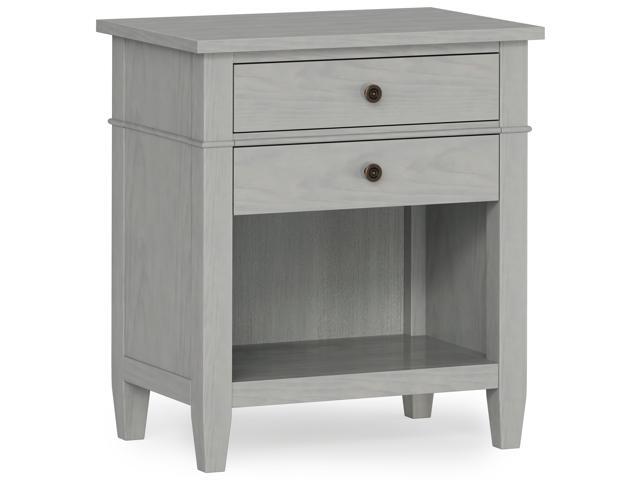 Click here for Carlton - Bedside Table - Fog Grey prices