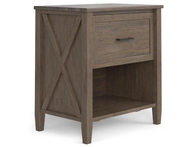 Click here for Ela - Bedside Table - Smoky Brown prices