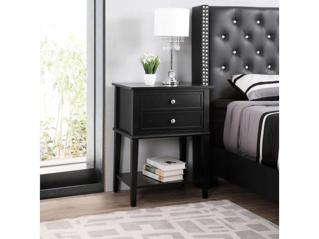 Click here for Sleek Black Minimalist Nightstand prices