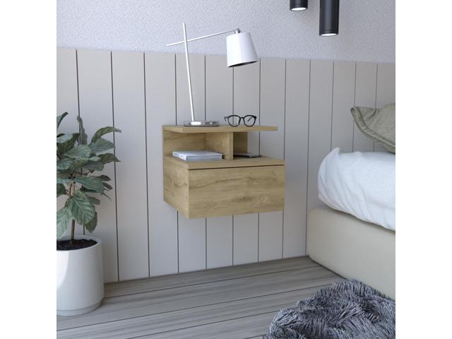 Click here for Adele Floating Nightstand with Drawer and Open Sto... prices