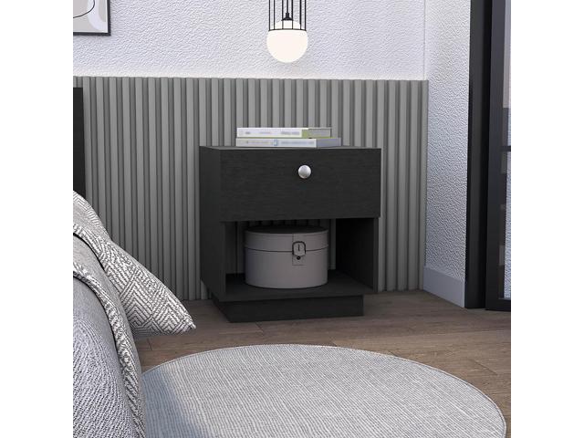 Click here for Paris 1 Drawer Nightstand  Open Lower Shelf prices