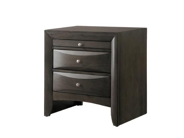 Click here for 1Pc Contemporary 2 Drawer Nightstand End Table Jew... prices