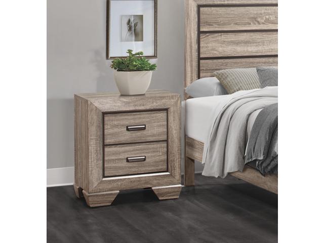 Click here for Natural Finish 1pc Nightstand Flat Cup Pulls Two D... prices