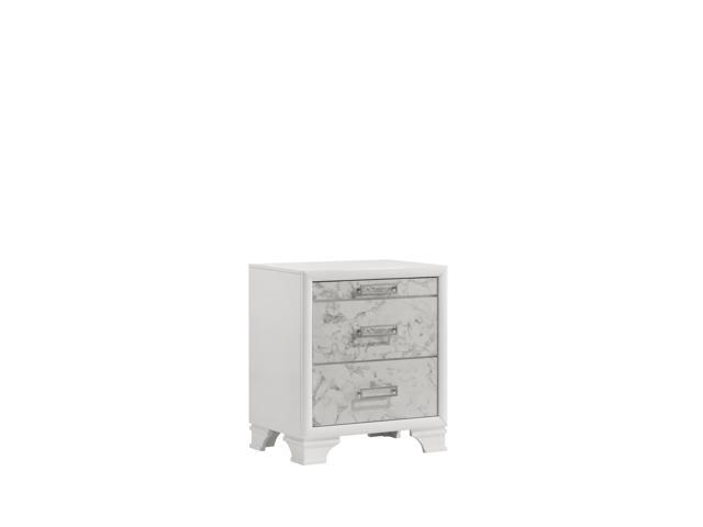 Click here for Soul Modern Style Nightstand Made with wood in Whi... prices