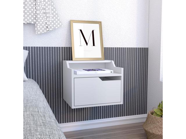 Click here for Busan Modern Floating Nightstand  End Table  Side... prices