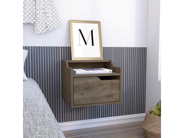 Click here for Busan Modern Floating Nightstand  End Table  Side... prices